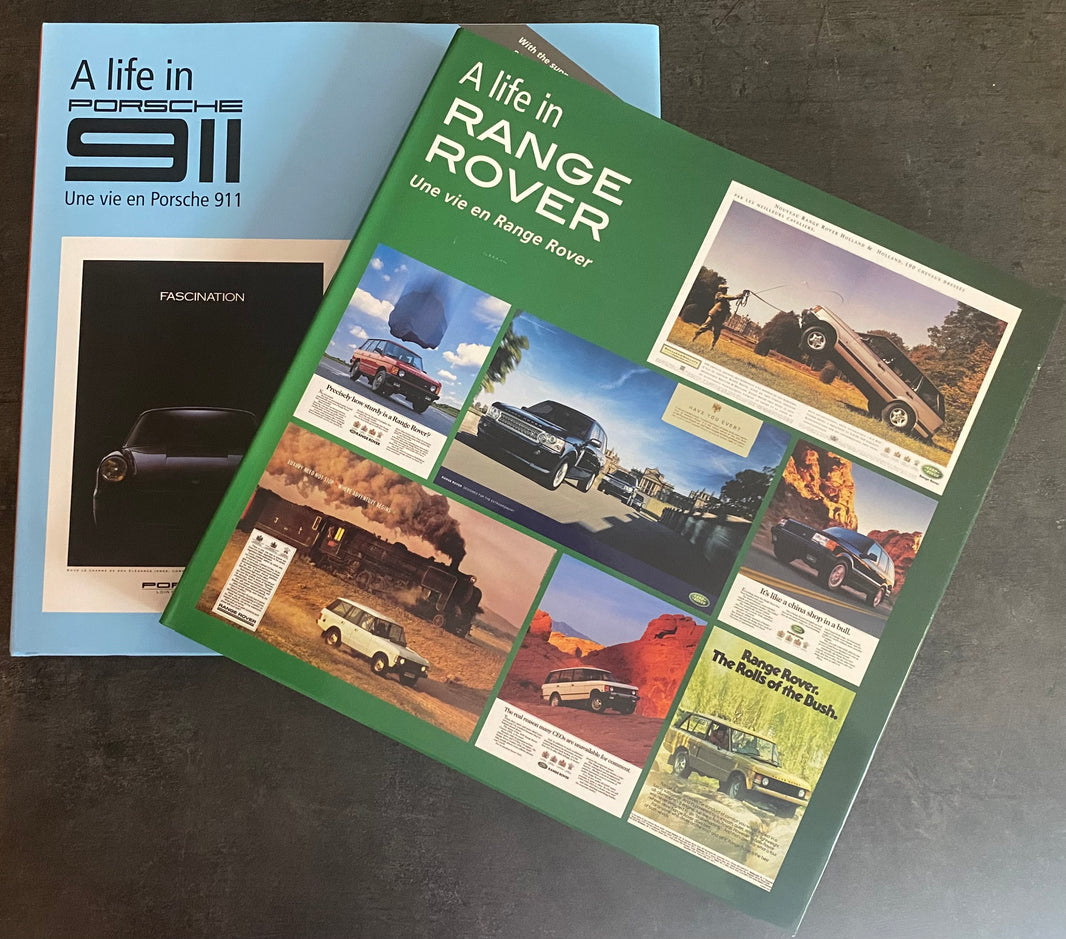 a life in range rover story book of advert – A Life in Cars